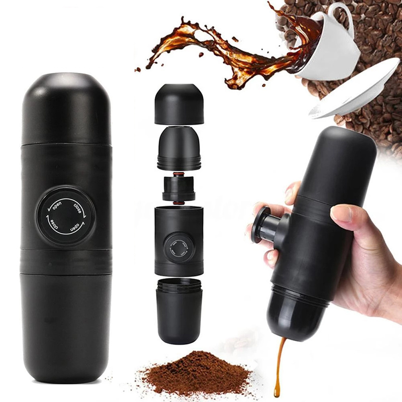 Buy quality Portable Manual Mini Coffee Machine - from Reliable ...