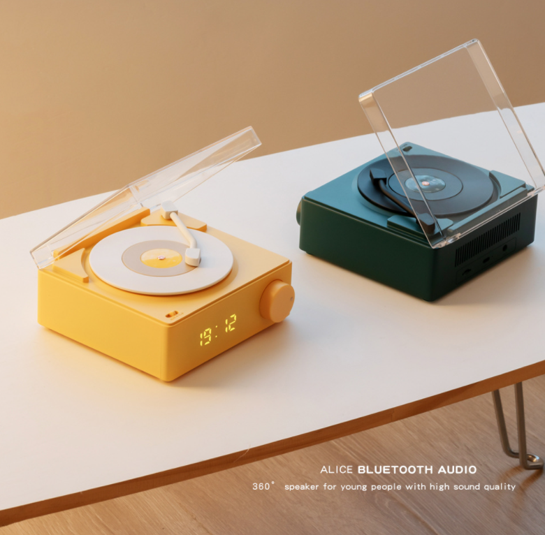 Buy quality Atomic Retro Vinyl Rotating Gift Box Gramophone Record ...