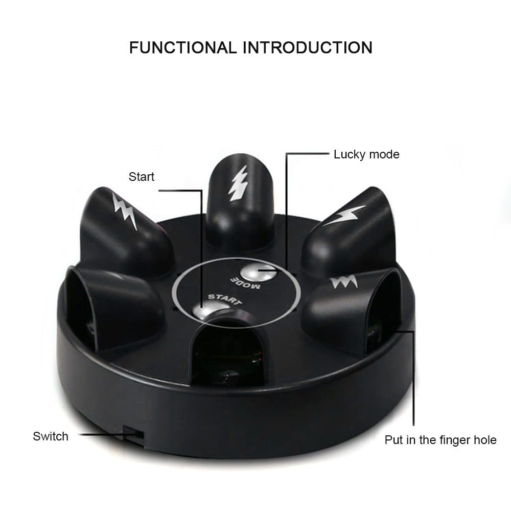 Buy quality Miniature Electric Shock Finger Lie Detector Tricky Game ...