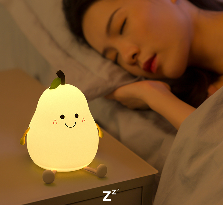 Buy quality Pear Night Light Children's Bedroom Dormitory Bedside ...