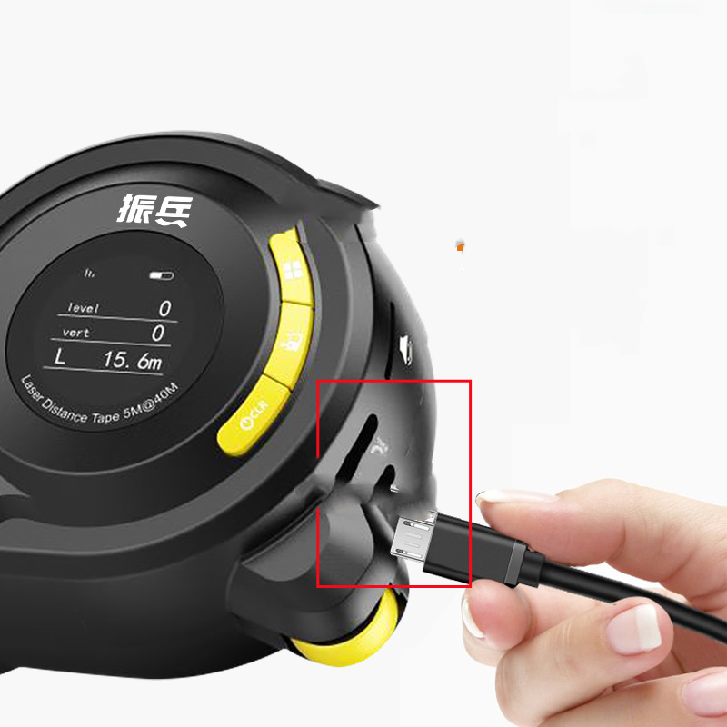 Buy quality Laser Rangefinder Infrared Roller Tape Measure High ...