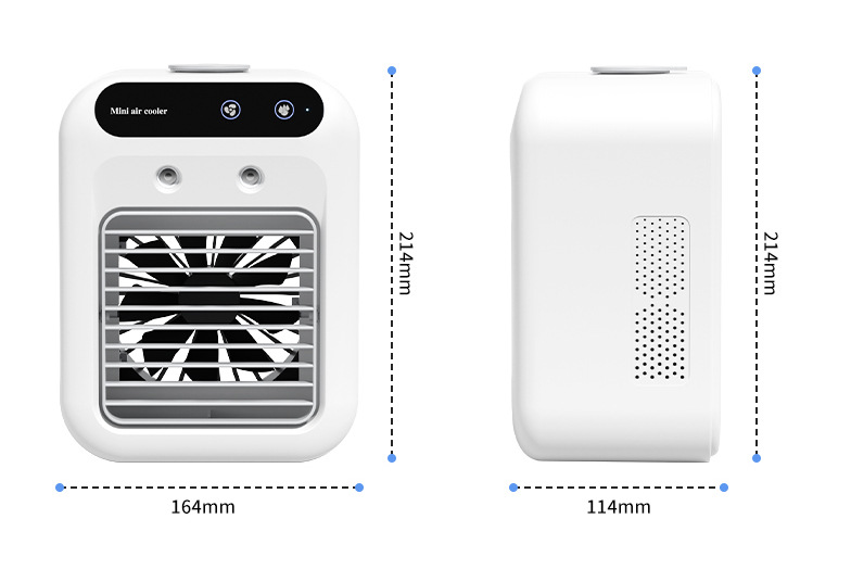 Buy quality Smart Air Conditioning Fan Cooling Fan With Ice Portable ...